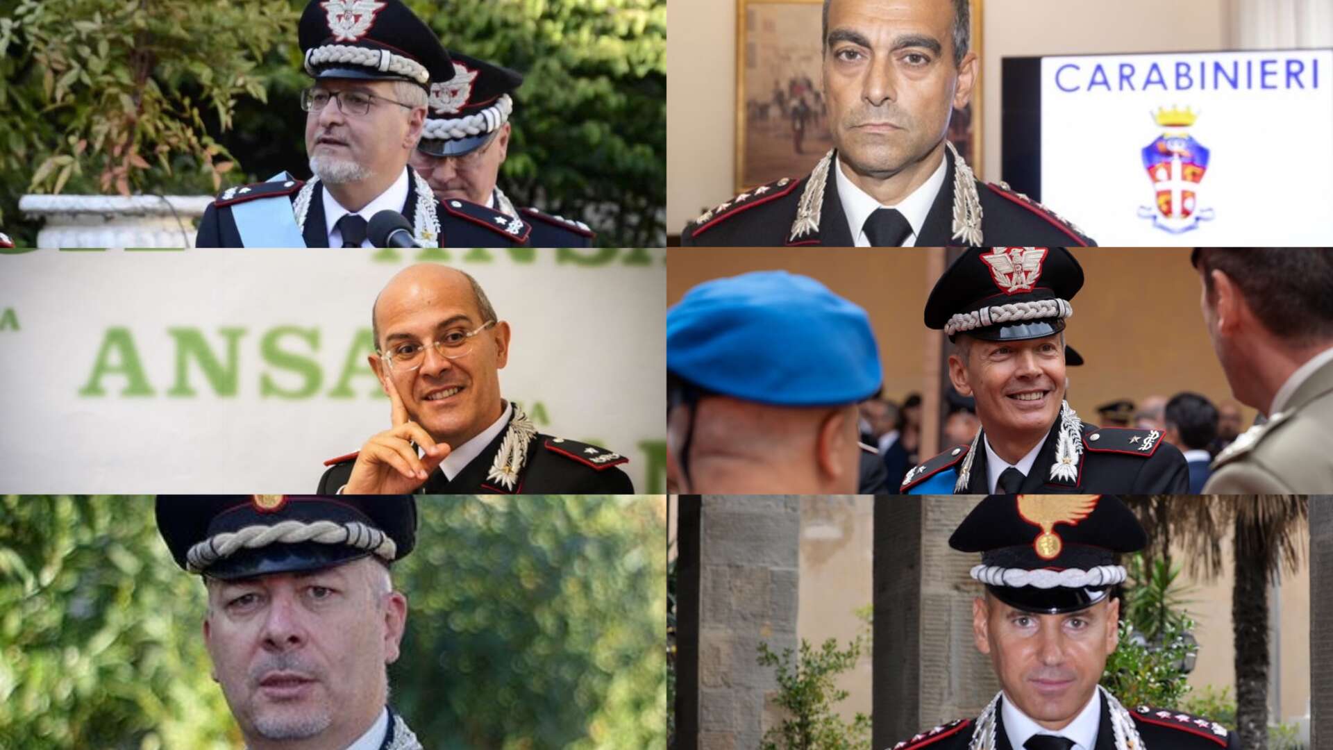 Generali dei carabinieri, ecco i neo promosso di divisione 1