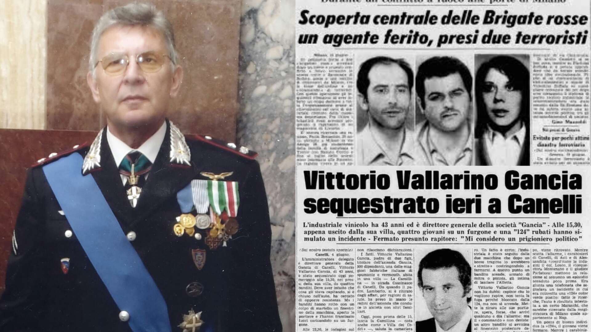 Umberto Rocca, è morto il generale dei carabinieri MOVM 83